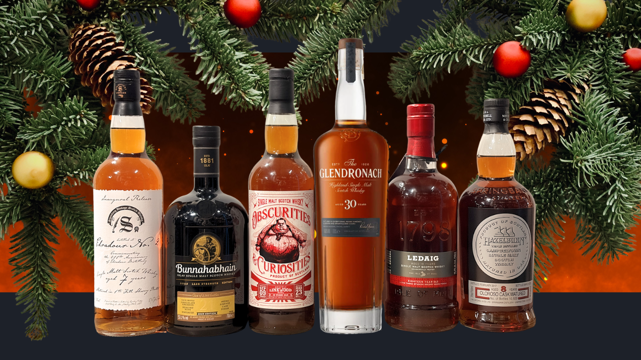 Santa’s Sherry Stash — 6x Whisky Sampler Pack | TWL Event