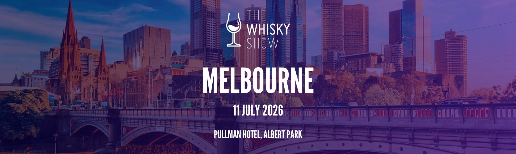 The Whisky Show Melbourne | 11 July 2026 @ Pullman Albert Park | TWL Event