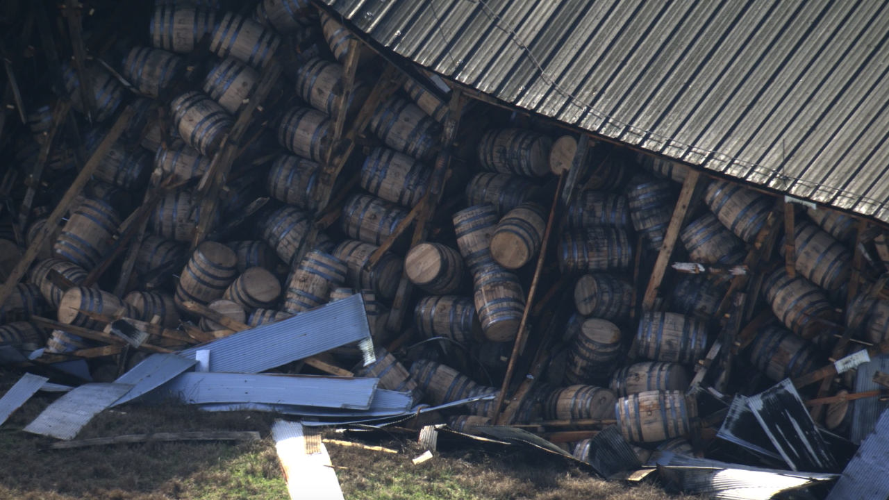 Rickhouse at Jack Daniel’s Partially Collapses | The Whisky List